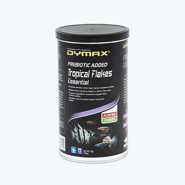 Dymax Tropical Flake 50g – True Blue Aquariums